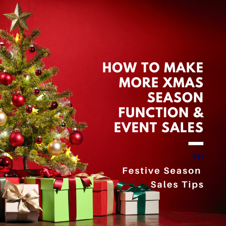 Festive Season Function & Event Sales Checklist - 10 Tips | Big Hat